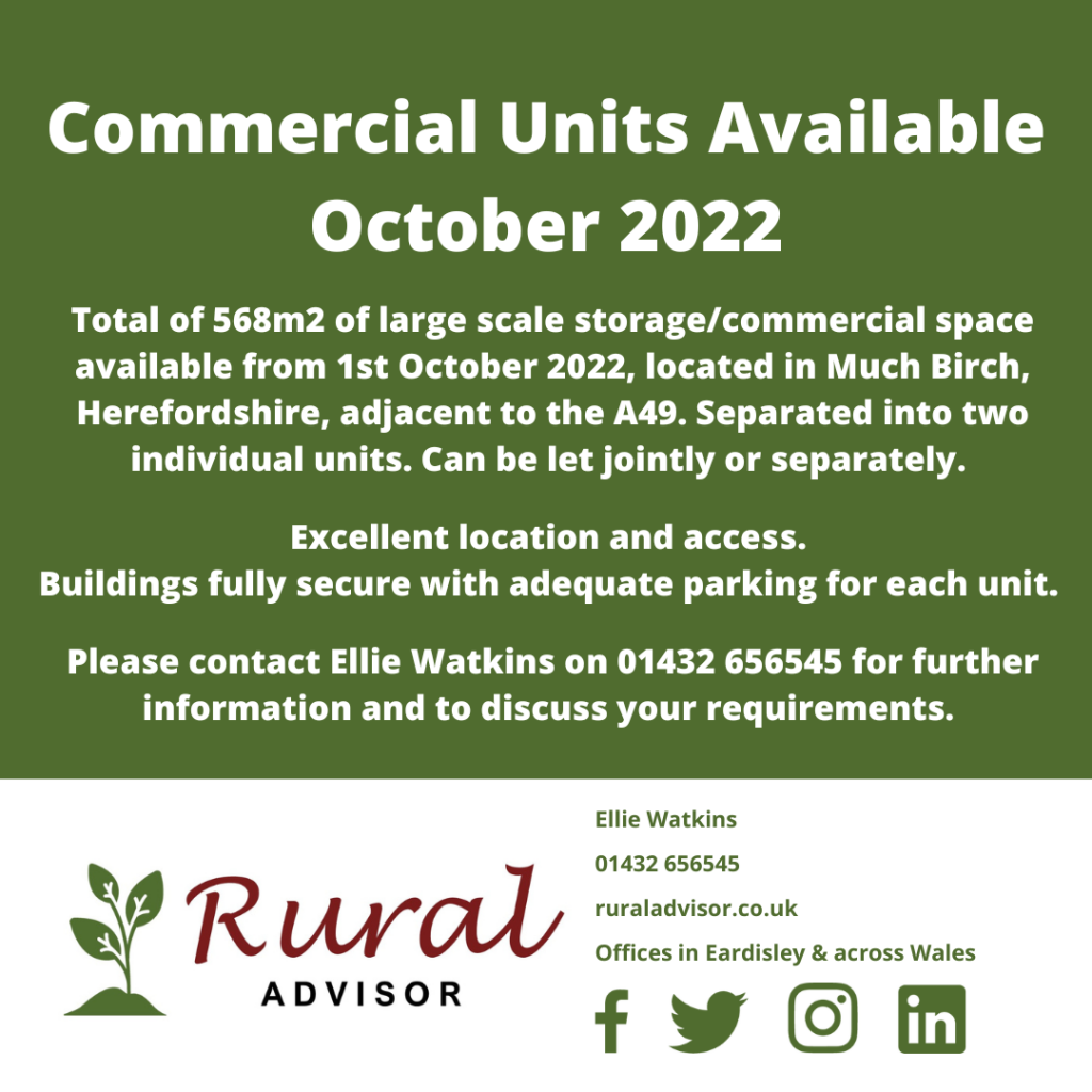 Commercial Units Available in Herefordshire - Rural Advisor